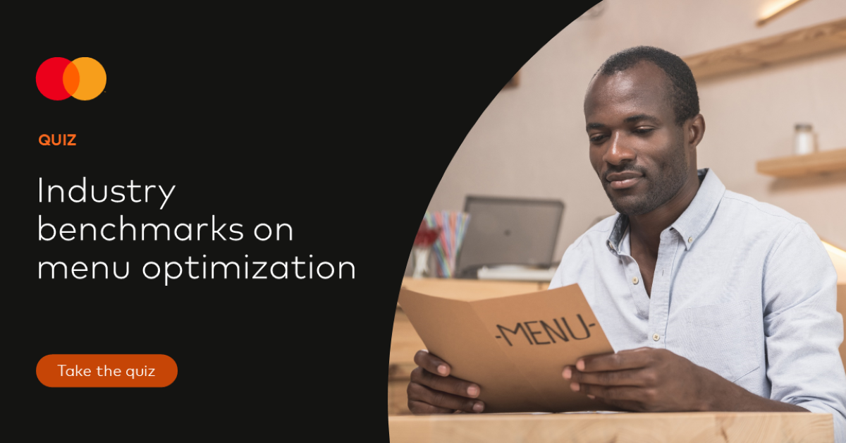 Industry benchmarks on menu optimization | Mastercard Services