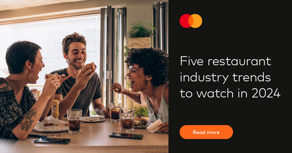 5 trends in the restaurant industry to watch in 2024 | Mastercard Services